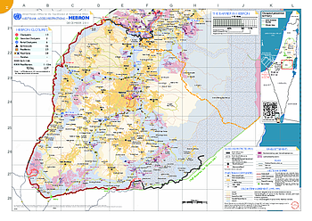 Hebron Governorate Access Restrictions Map | December 2011 | United ...